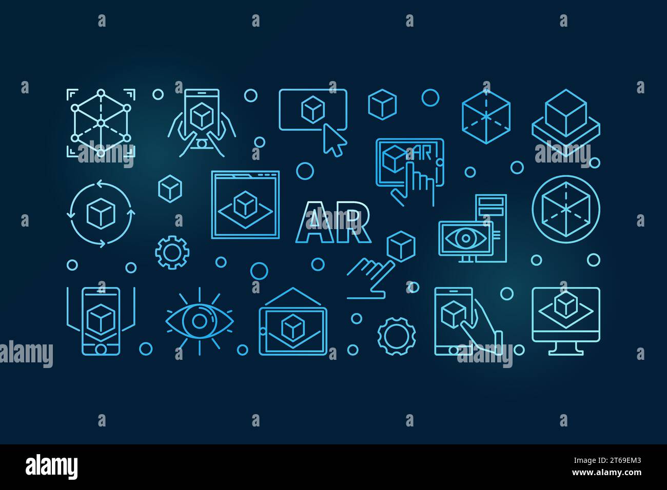 Word ar vector vectors hi-res stock photography and images - Alamy