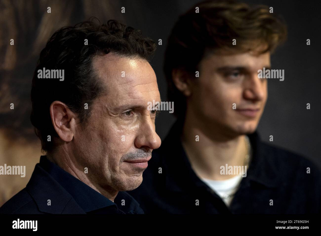ALMERE - Jacob Derwig and Chris Peters during the cast and press ...
