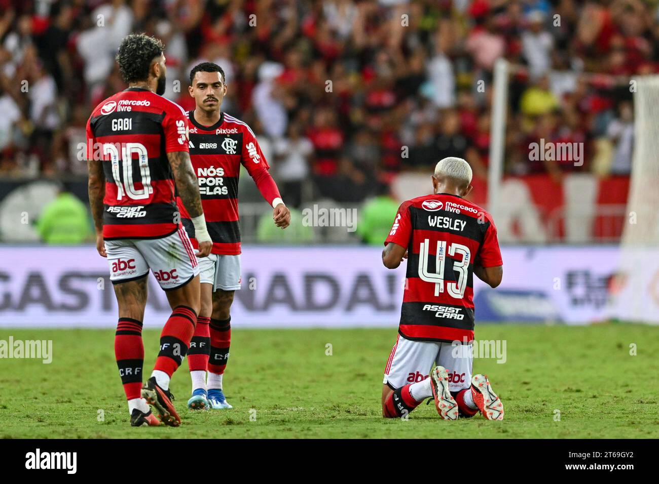 Rio, Brazil - November, 09, 2023, Wesley player in match between ...