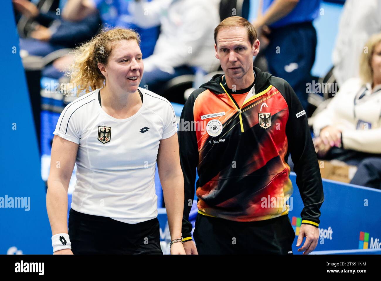 Sevilla, Spain, 9th November 2023. German tennis player Anna-Lena ...