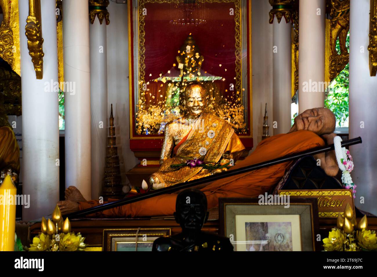 Luang Phor Niam buddhist saint holy arhat or buddhism noble monk ...