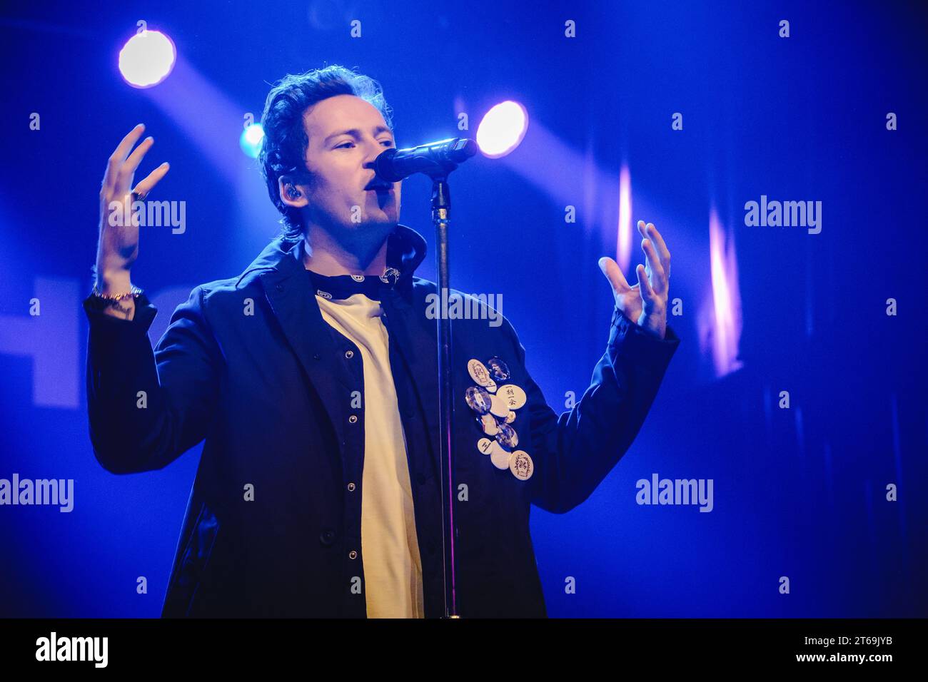 Bern, Switzerland. 08th Nov, 2023. The Irish band Picture This performs ...