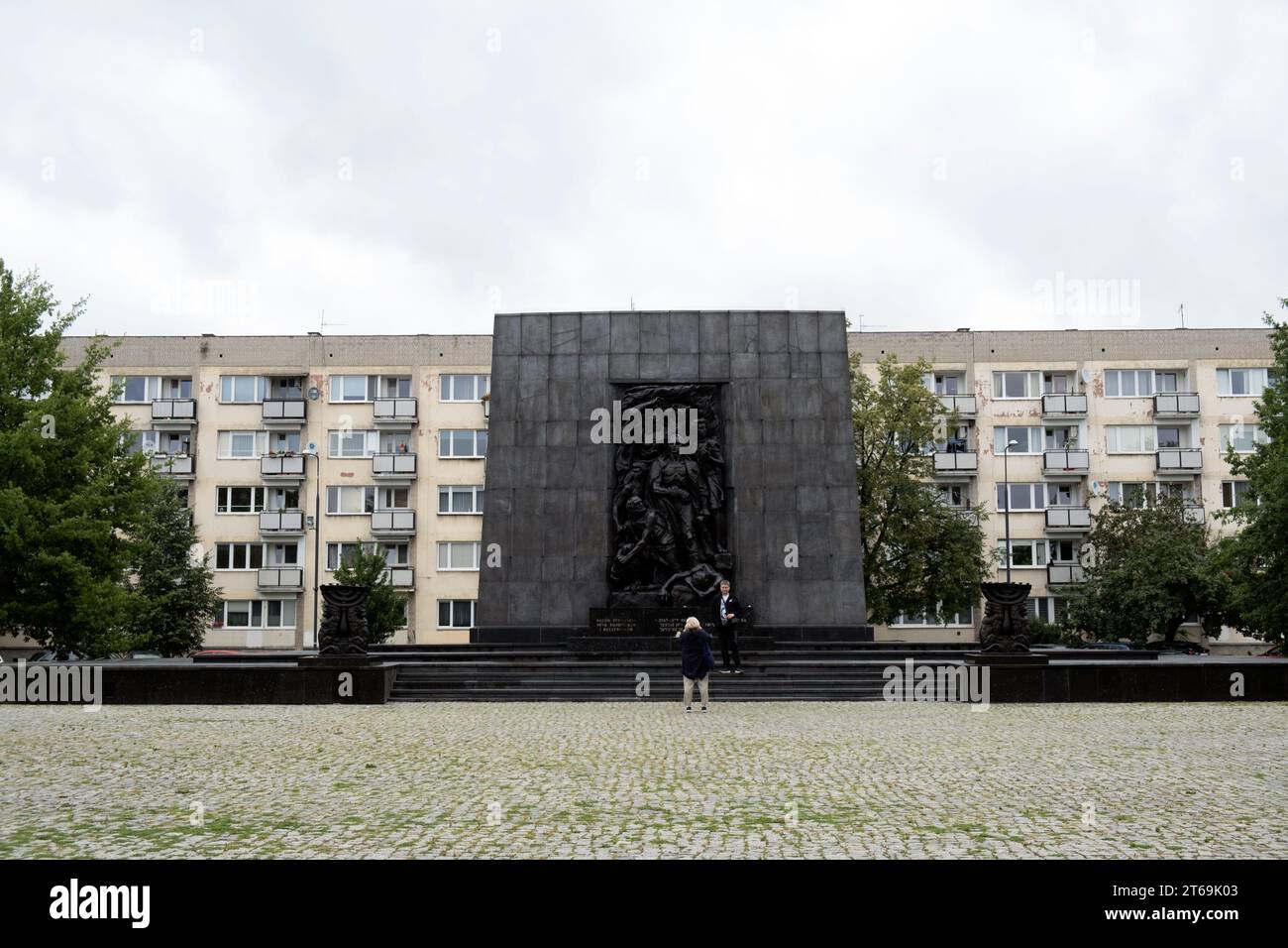 The Monument to the Ghetto Heroes is a monument in Warsaw, Poland ...