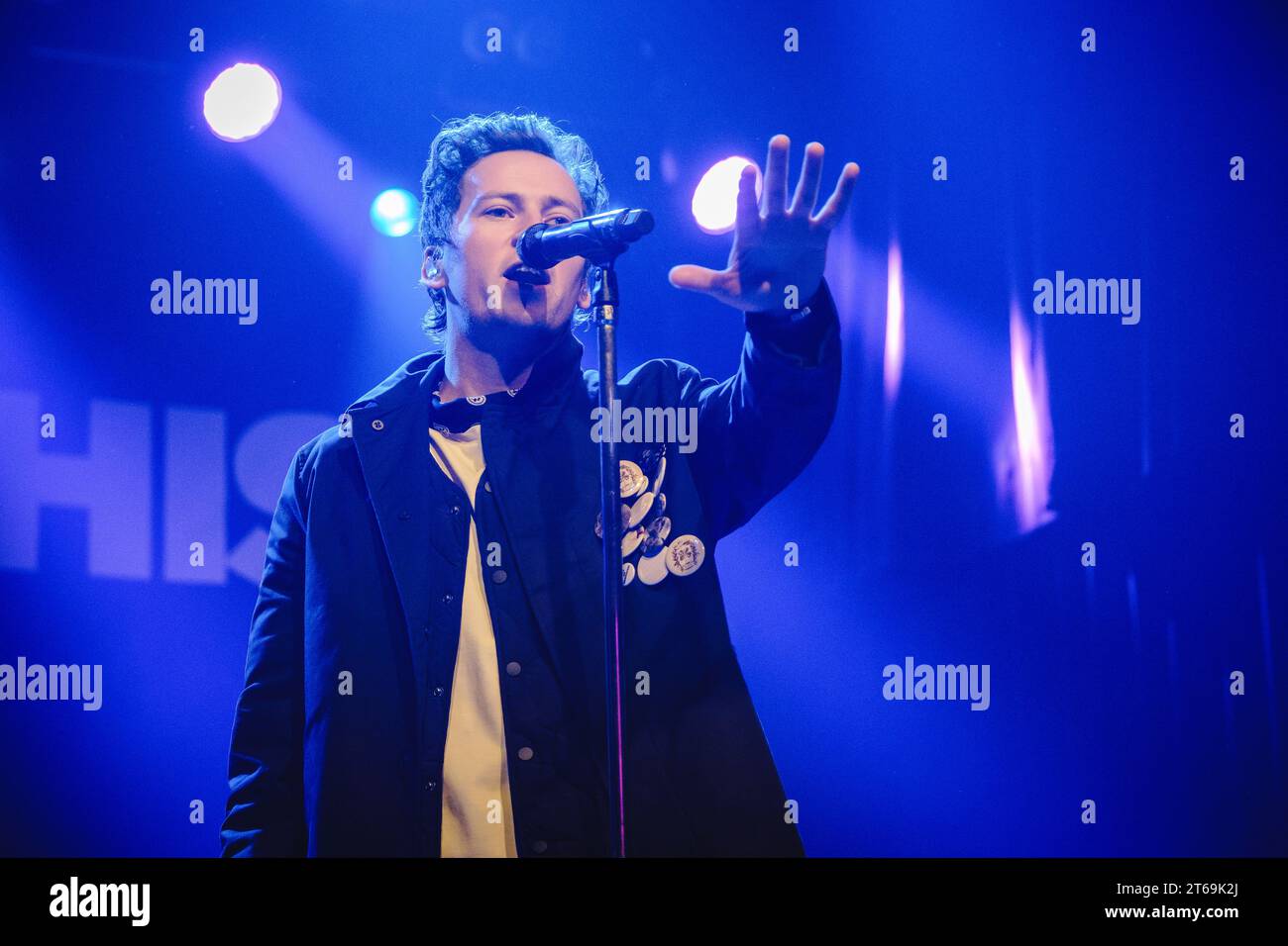 Bern, Switzerland. 08th Nov, 2023. The Irish band Picture This performs ...