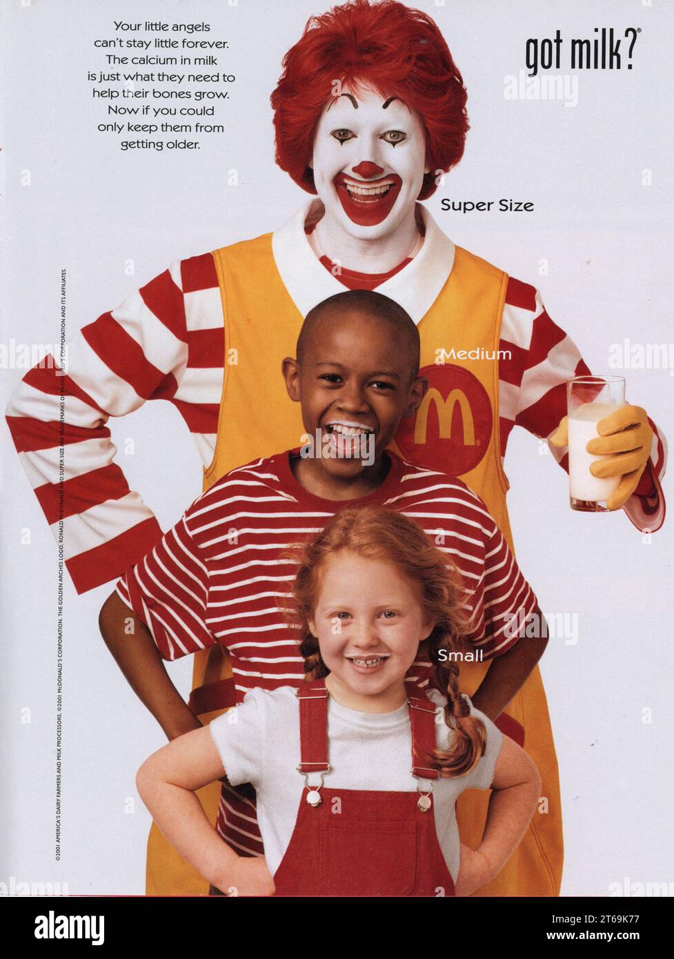 Vintage "Time" Magazine 19 November 2001 issue Advert, USA Stock Photo ...