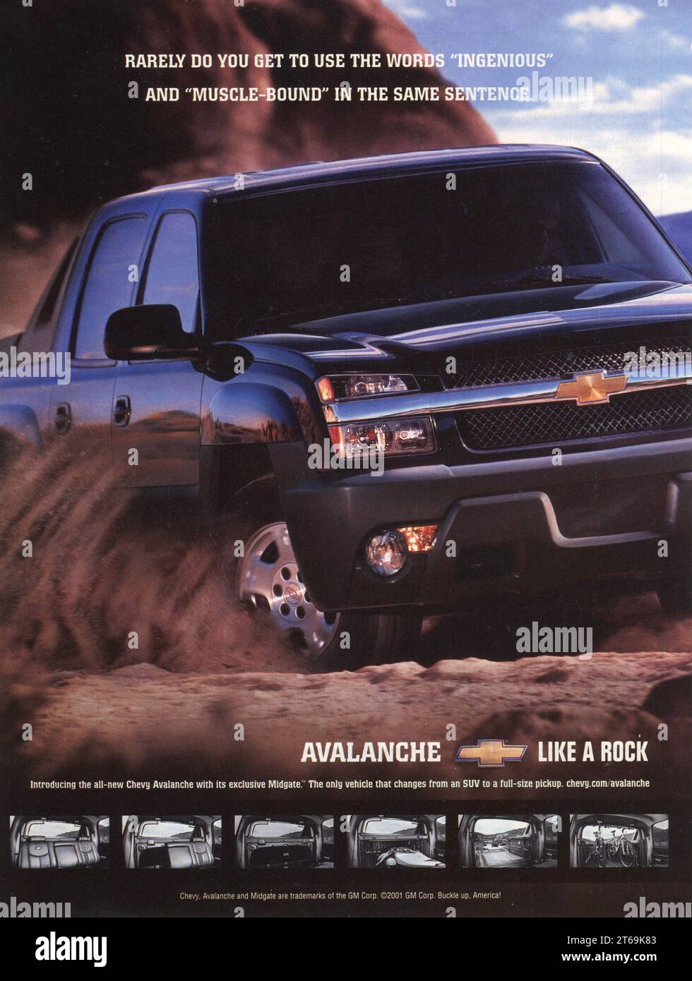 Vintage "Time" Magazine 19 November 2001 issue Advert, USA Stock Photo ...