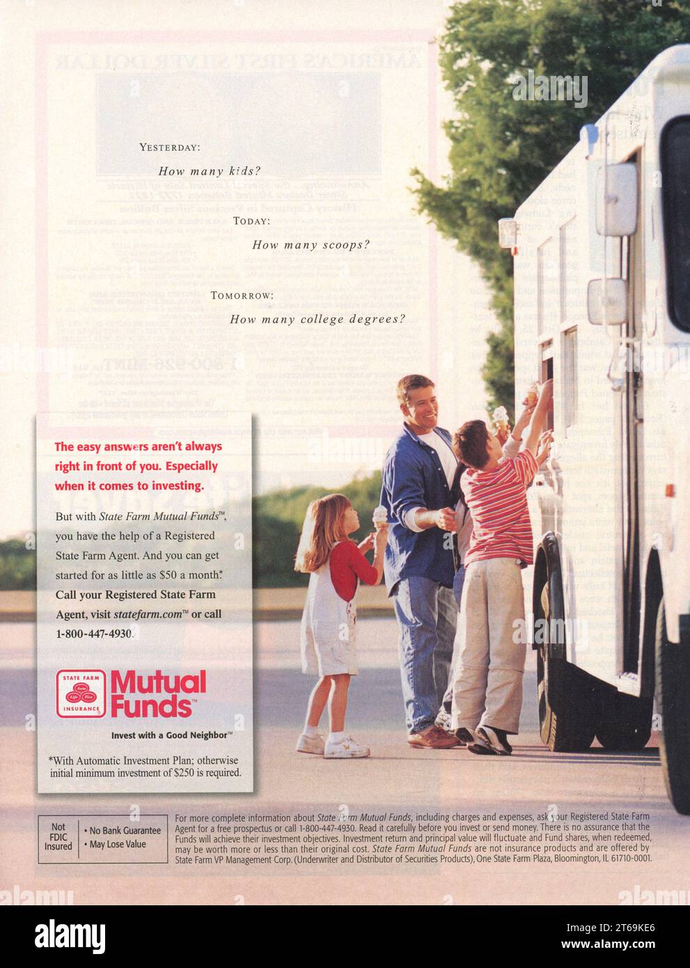 Vintage "Time" Magazine 19 November 2001 issue Advert, USA Stock Photo ...