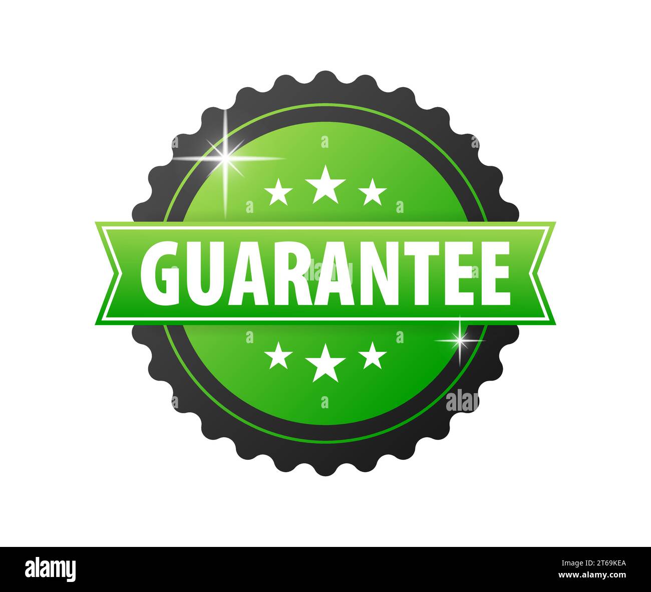 Guarantee Seal Badges with Checkmark for Quality Assurance and Trust ...