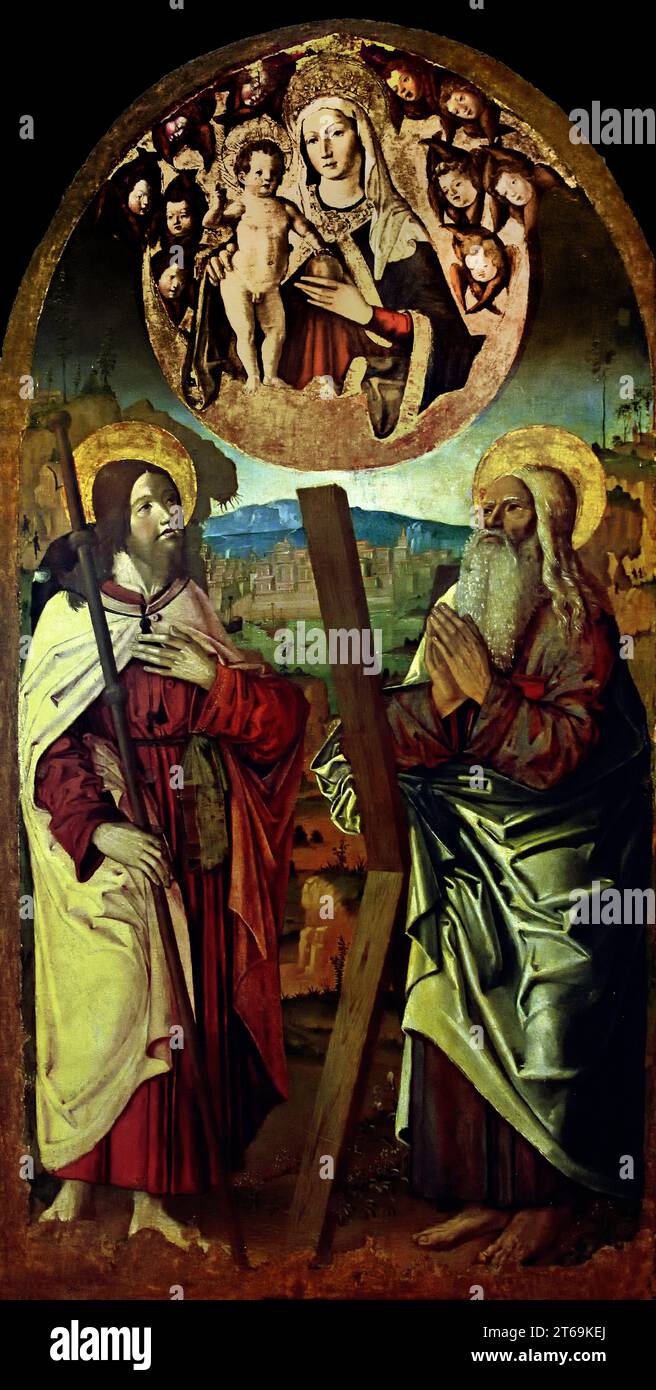 Virgin and Saints - Vergine e Santi, 1500 Museo di Capodimonte, Naples ...