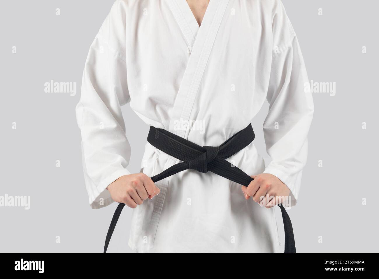 Tighten belt exercise hi-res stock photography and images - Alamy