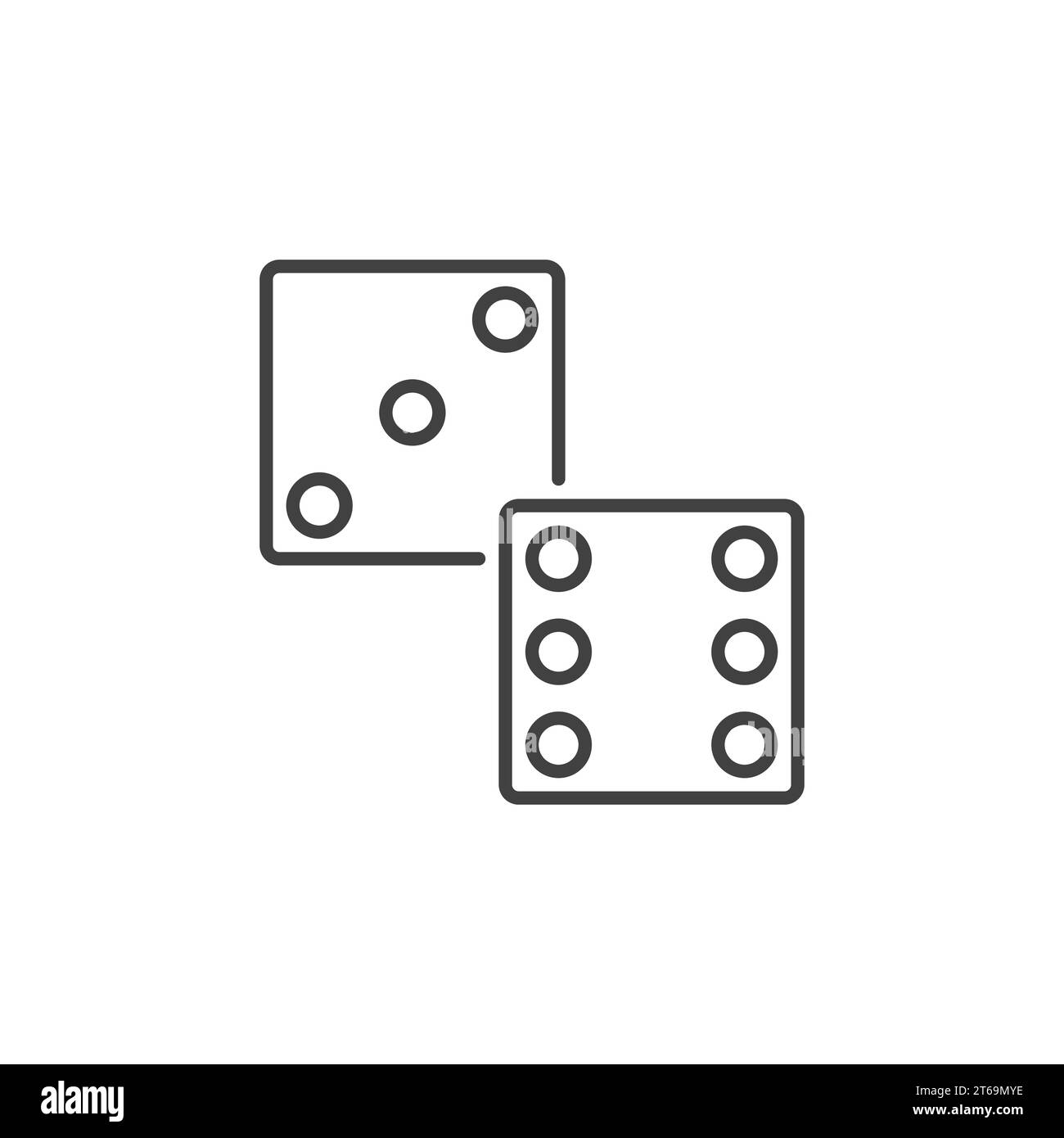 Poker dice clipart Black and White Stock Photos & Images - Alamy