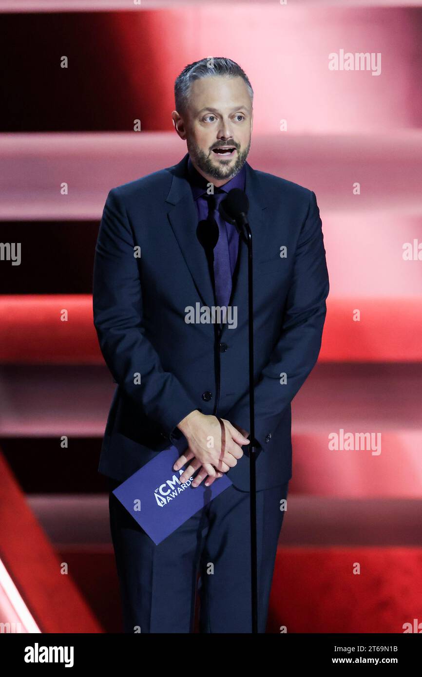 Nashville, USA. 07th Nov, 2023. Nate Bargatze onstage at the 57th ...