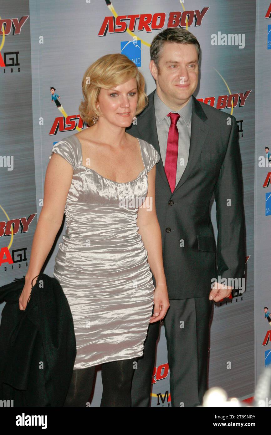 Producer Maryann Garger and Director David Bowers at the Premiere of ...