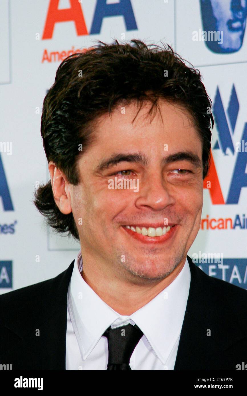 Benicio Del Toro at the 18th Annual BAFTA/LA Britannia Awards. Arrivals ...