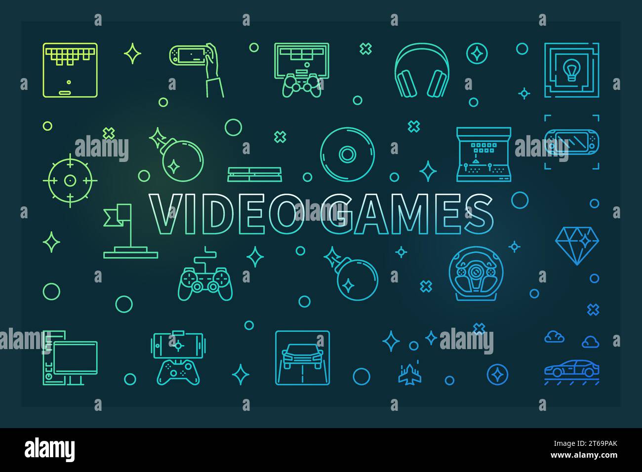 Shooter simulator Stock Vector Images - Alamy