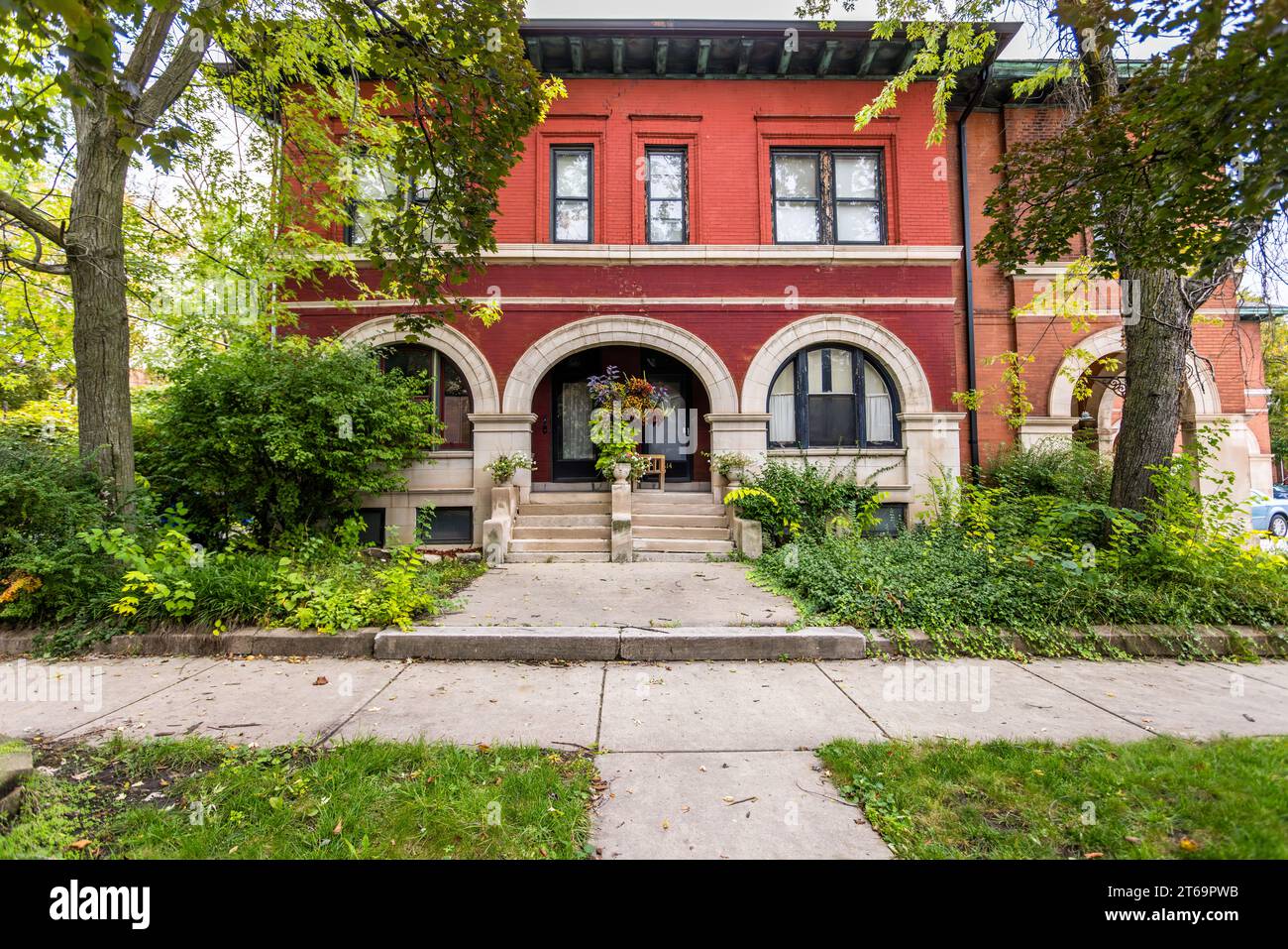 Prestigious residential building in the historic Pullman district. At ...