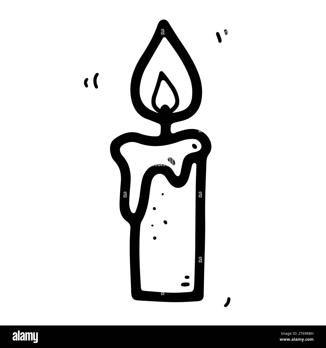 Wax decor Stock Vector Images - Alamy