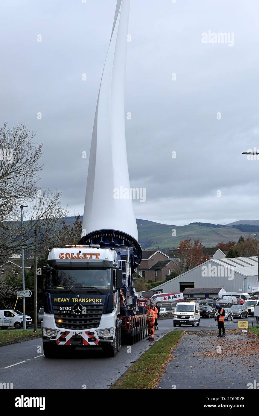 The solitary blade, No 2 of 21, approaches Selkirk and the junction of ...
