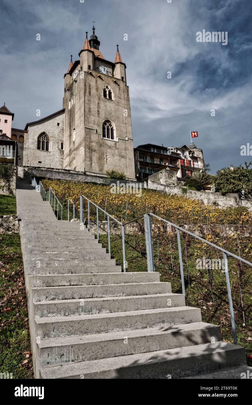 Town hall orbe hi-res stock photography and images - Alamy