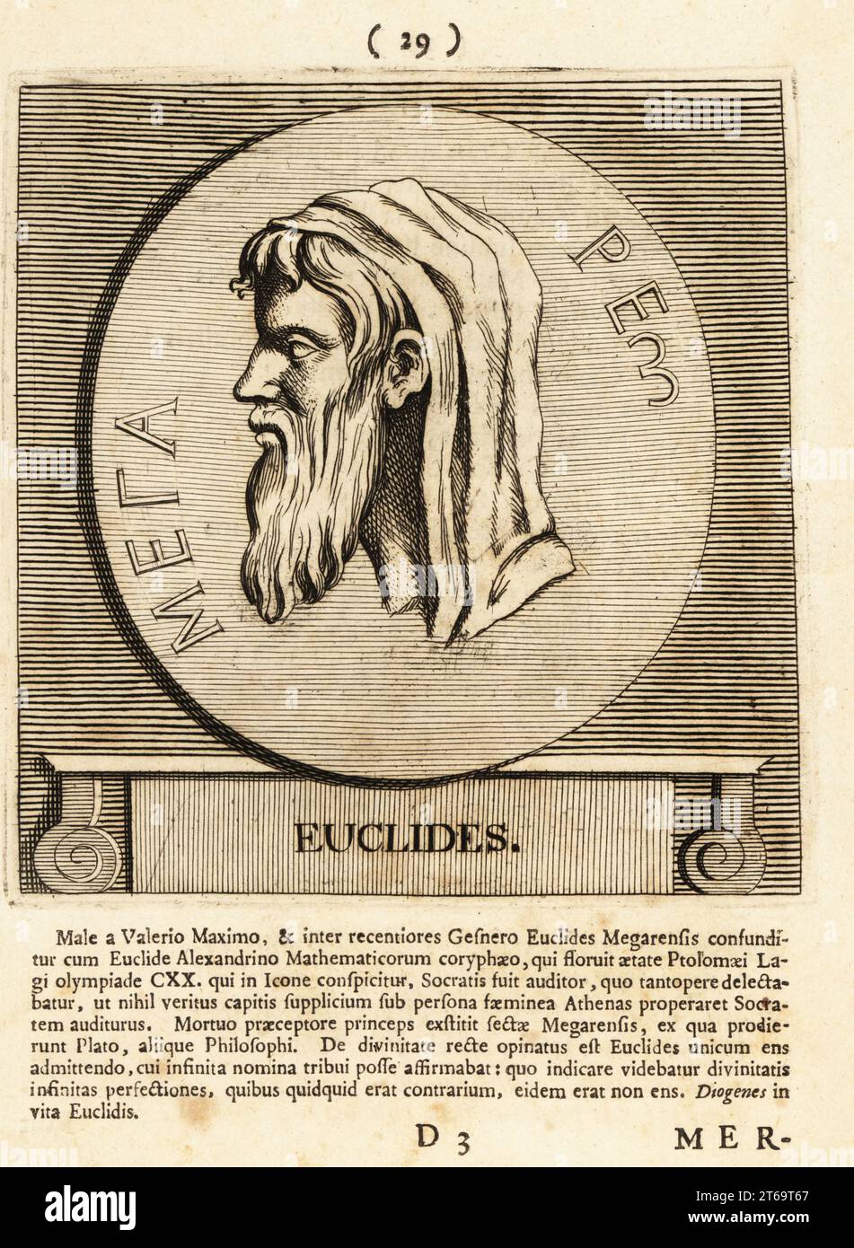 Euclid of Megara, c. 435 c. 365 BC, Greek Socratic philosopher who ...