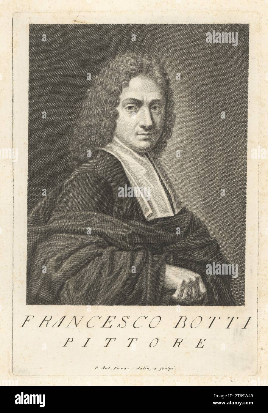 Francesco Botti, Italian painter of the Baroque period, active in his ...