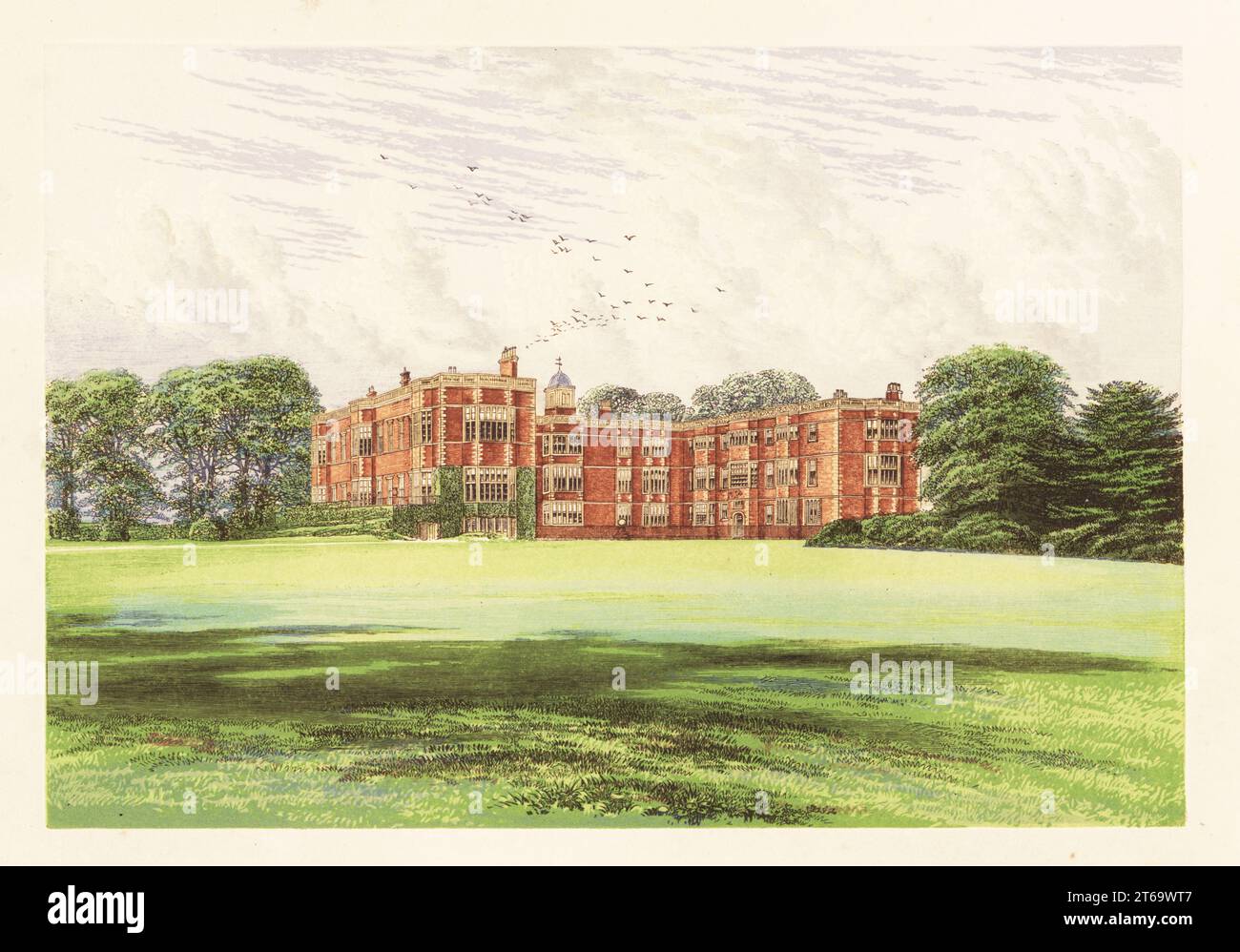 Temple Newsam, Yorkshire, England. Tudor-Jacobean manor house built in ...