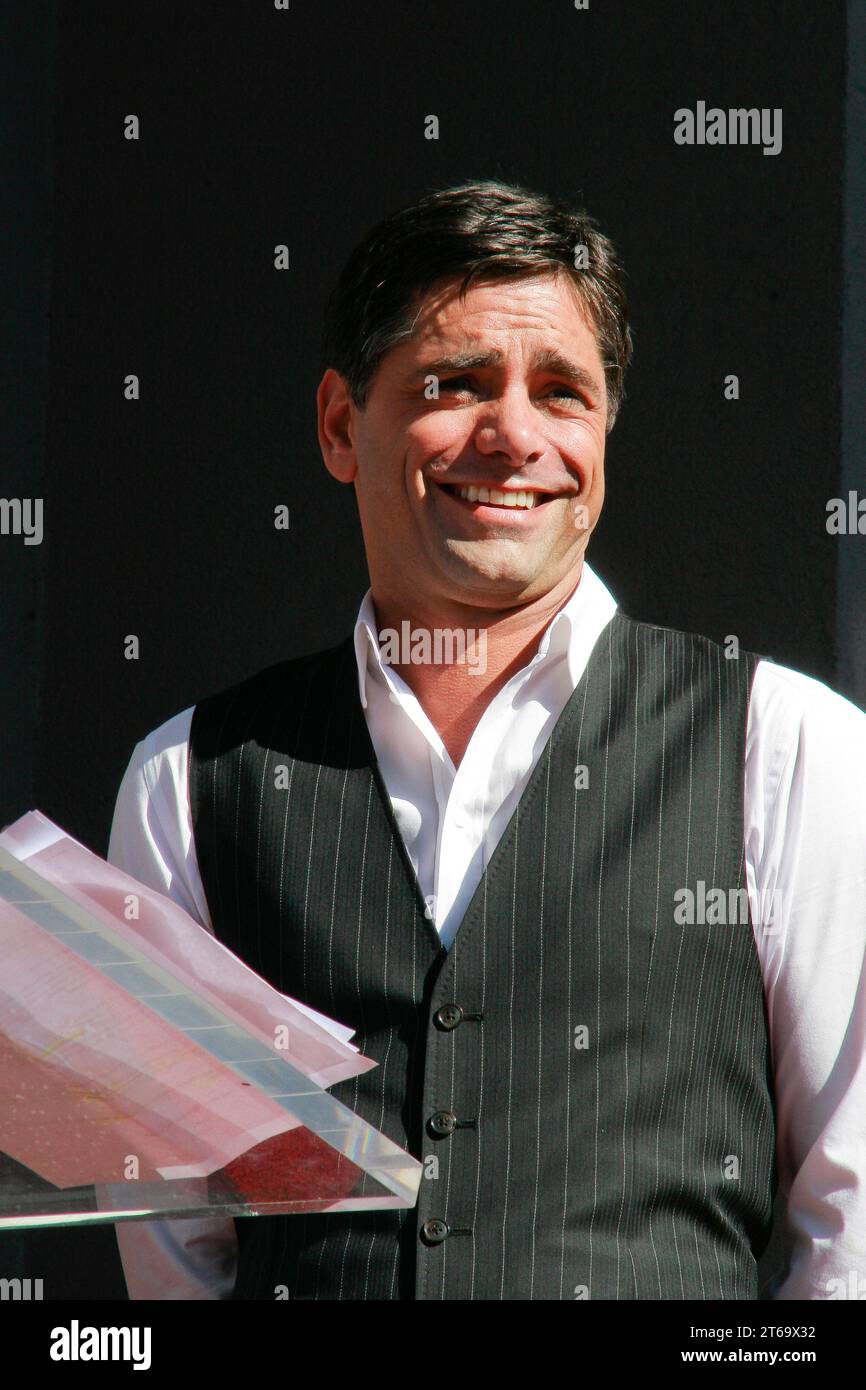 John Stamos at the Hollywood Chamber of Commerce ceremony to honor him ...