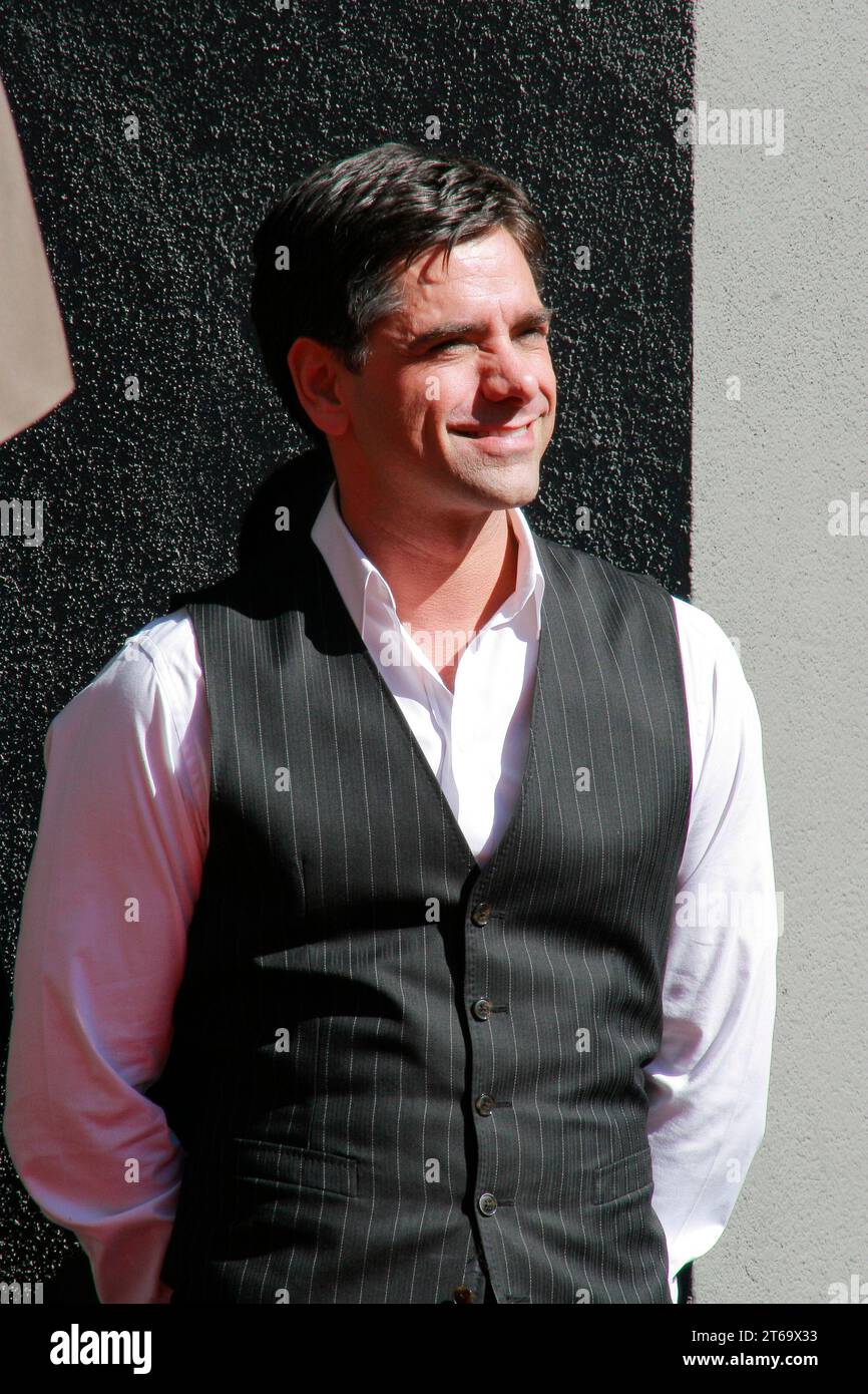 John Stamos at the Hollywood Chamber of Commerce ceremony to honor him ...