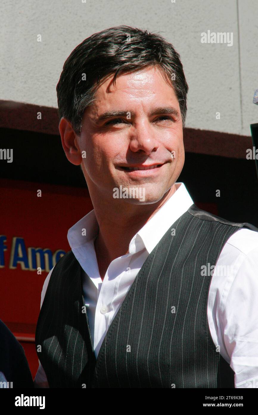 John Stamos at the Hollywood Chamber of Commerce ceremony to honor him ...
