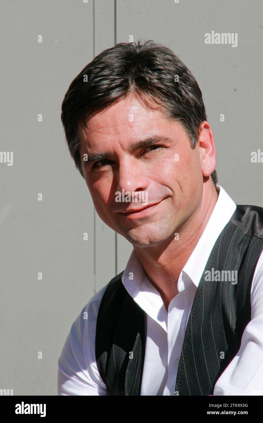 John Stamos at the Hollywood Chamber of Commerce ceremony to honor him ...