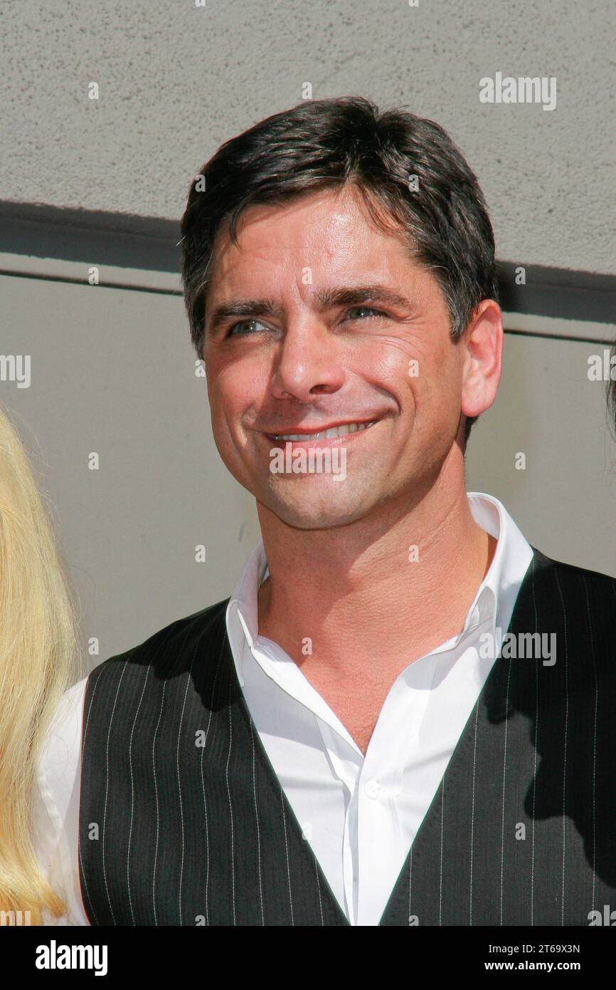 John Stamos at the Hollywood Chamber of Commerce ceremony to honor him ...