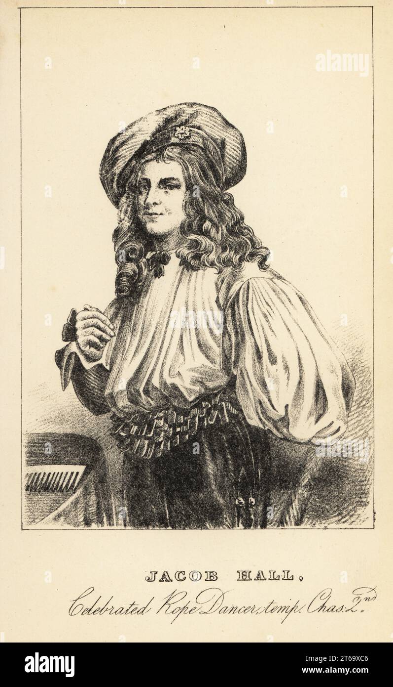 Jacob Hall, famous Restoration tight-rope performer. A popular ...