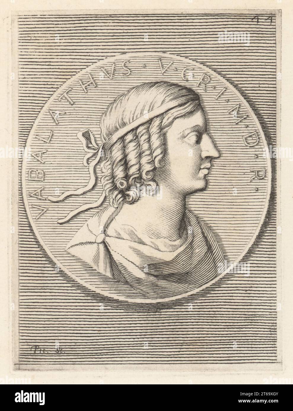 Septimius Vaballathus, c. 259-274 AD, child emperor of the Palmyrene ...