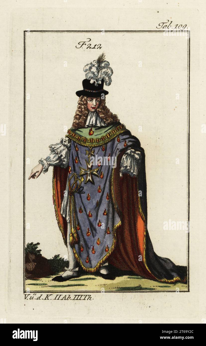 Knight of the Order of the Holy Spirit, a French chivalrous order ...