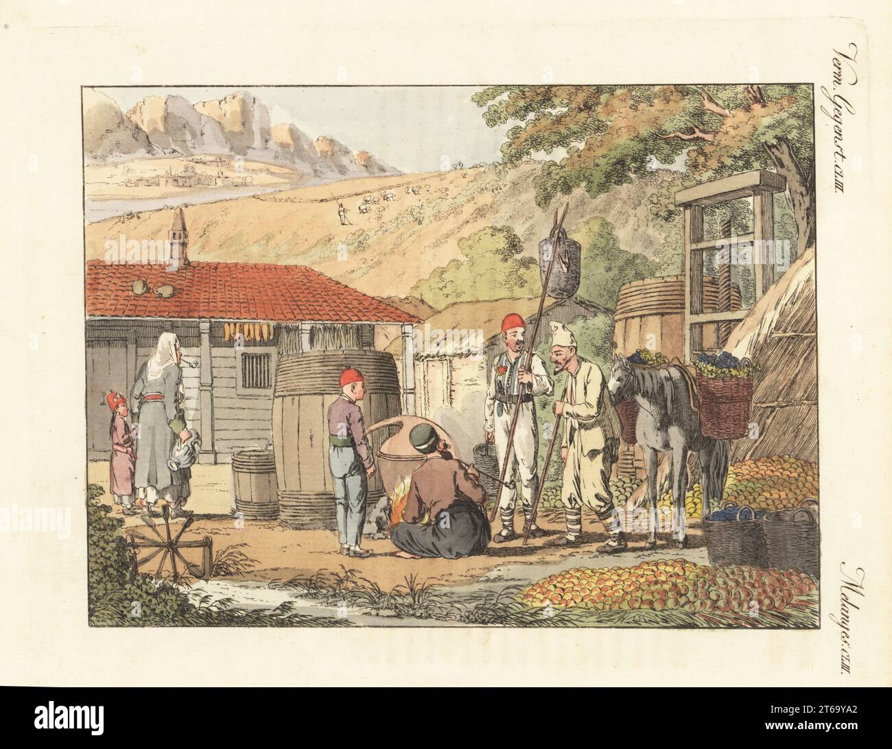 Tatar peasants of the valleys of the Crimean peninsula (Ukraine). A ...