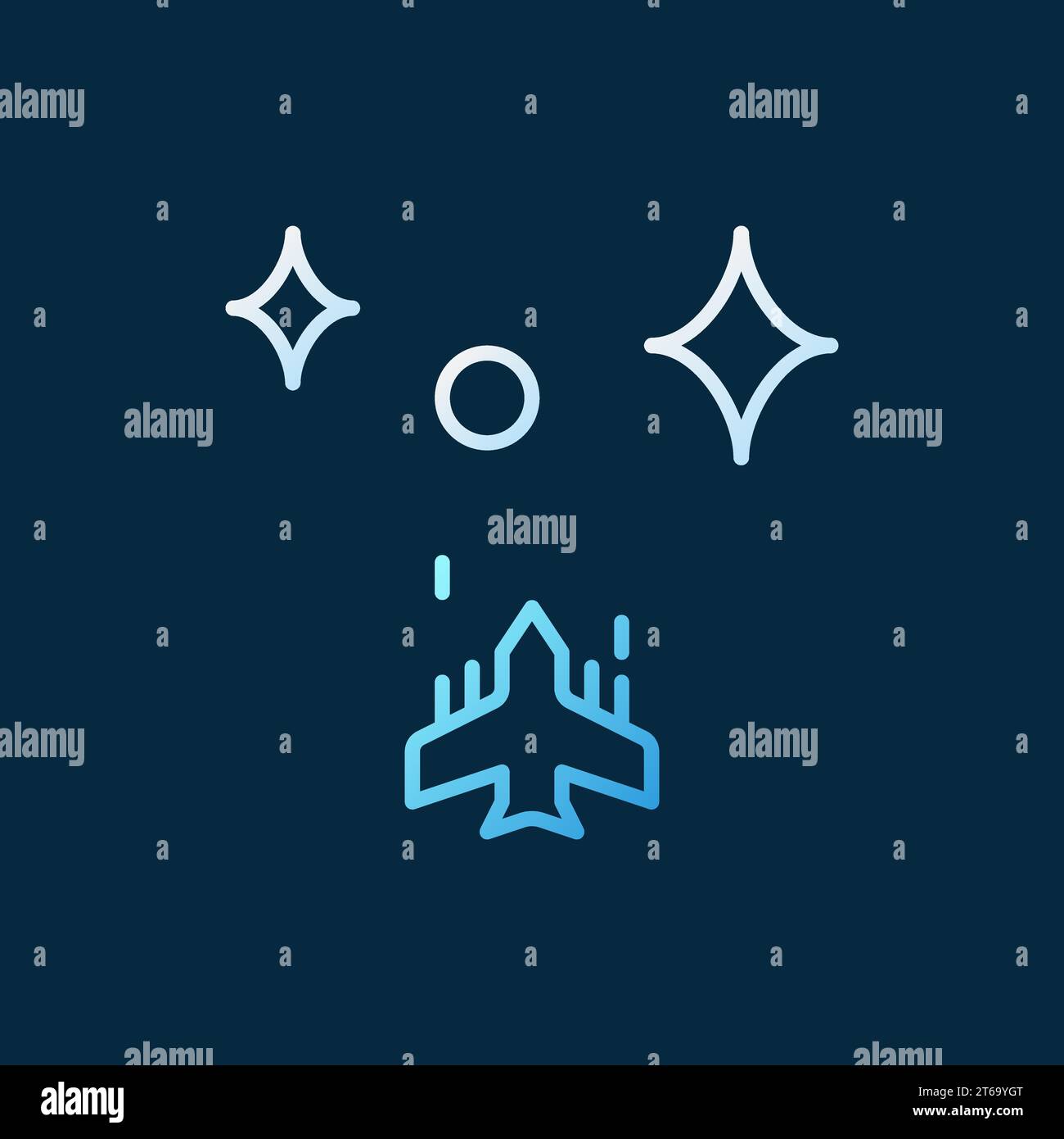 Action Game vector colored linear icon - Video Game Genre symbol on ...