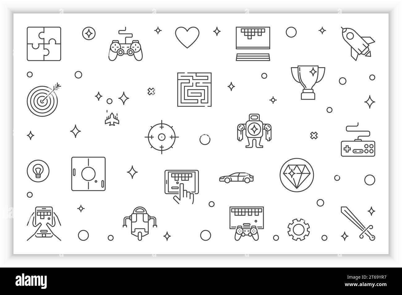 Aim gaming logo hi-res stock photography and images - Alamy