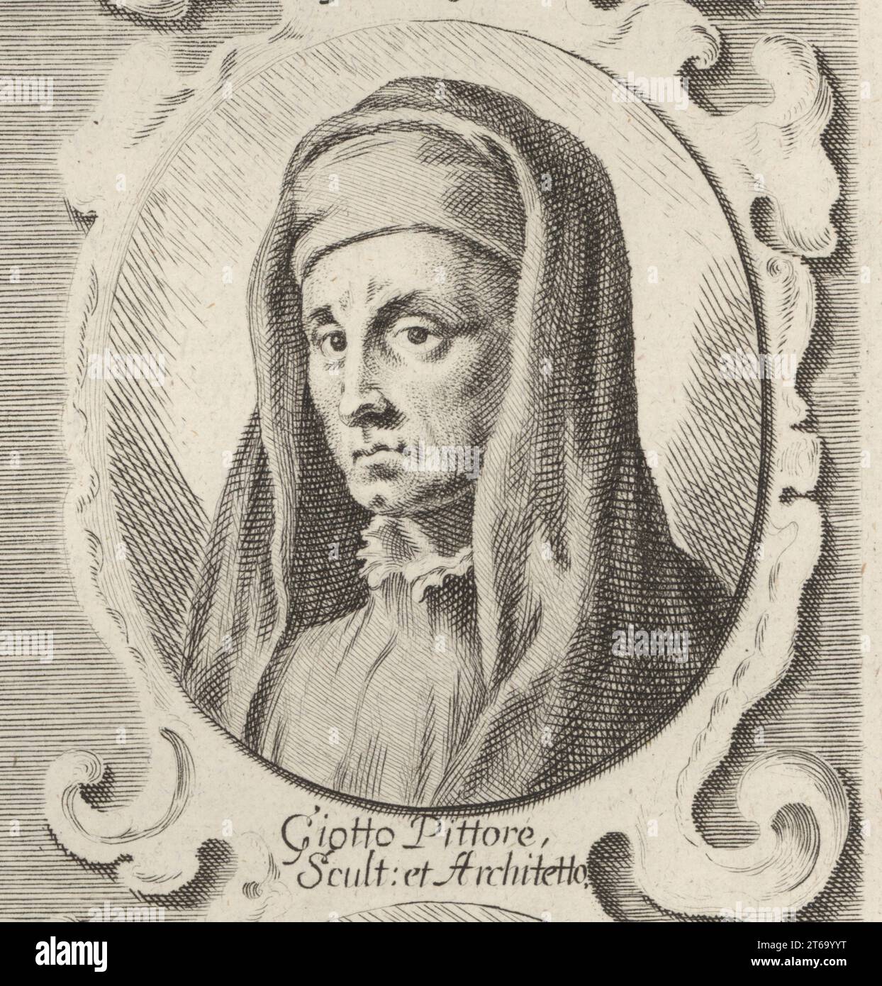 Giotto di Bondone, Italian painter and architect from Florence, c.1267 ...