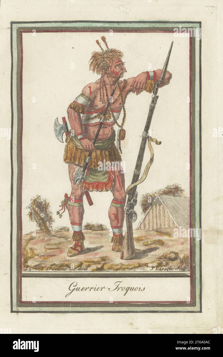 Guerrier iroquois hi-res stock photography and images - Alamy