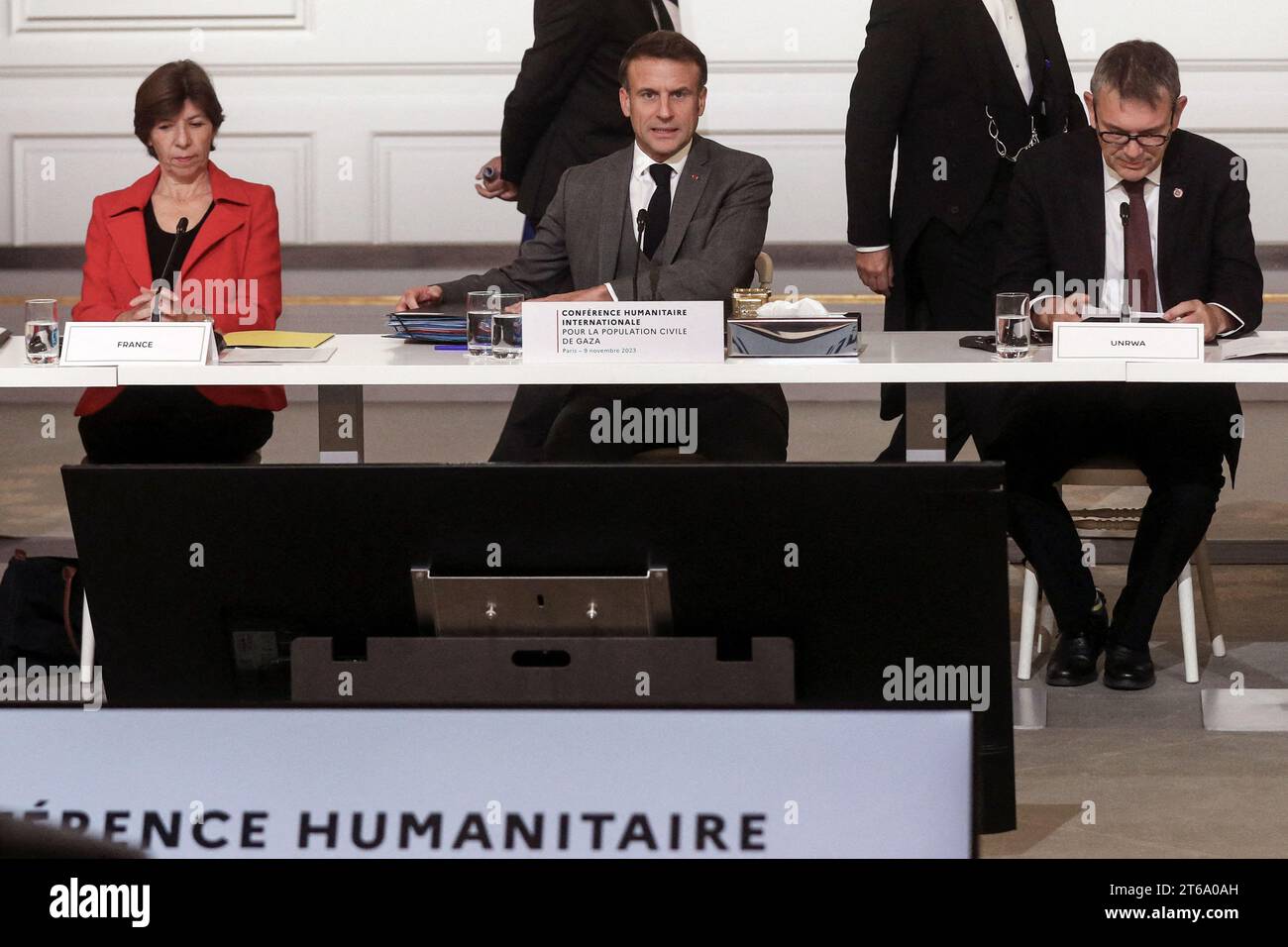 French Foreign and European Affairs Minister Catherine Colonna, French ...