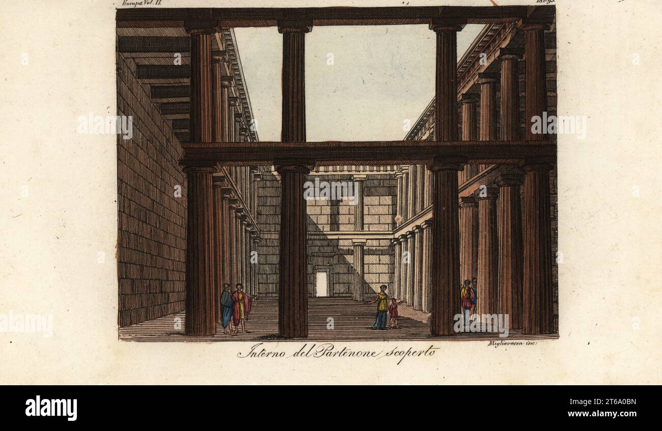 Greek parthenon interior hi-res stock photography and images - Alamy