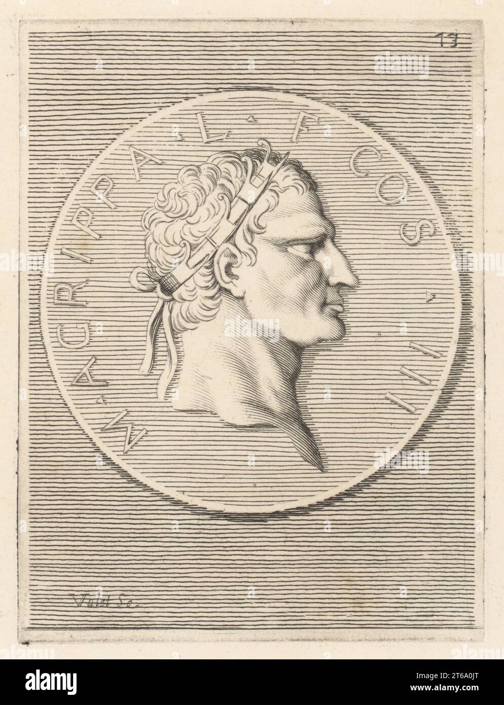 Marcus Vipsanius Agrippa, Roman general, statesman, architect and ...