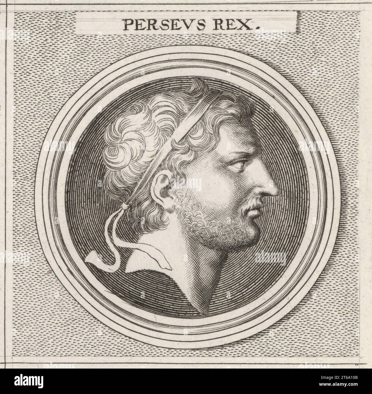 Perseus, last King of Macedonia, c.212-166 BC. Son of Philip V of ...