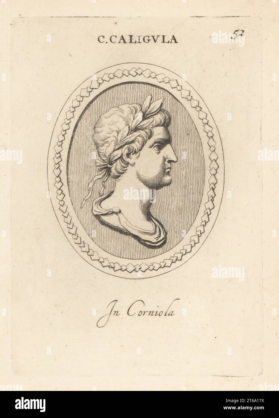 Bust of Gaius Caesar Augustus Germanicus or Caligula, third Roman ...
