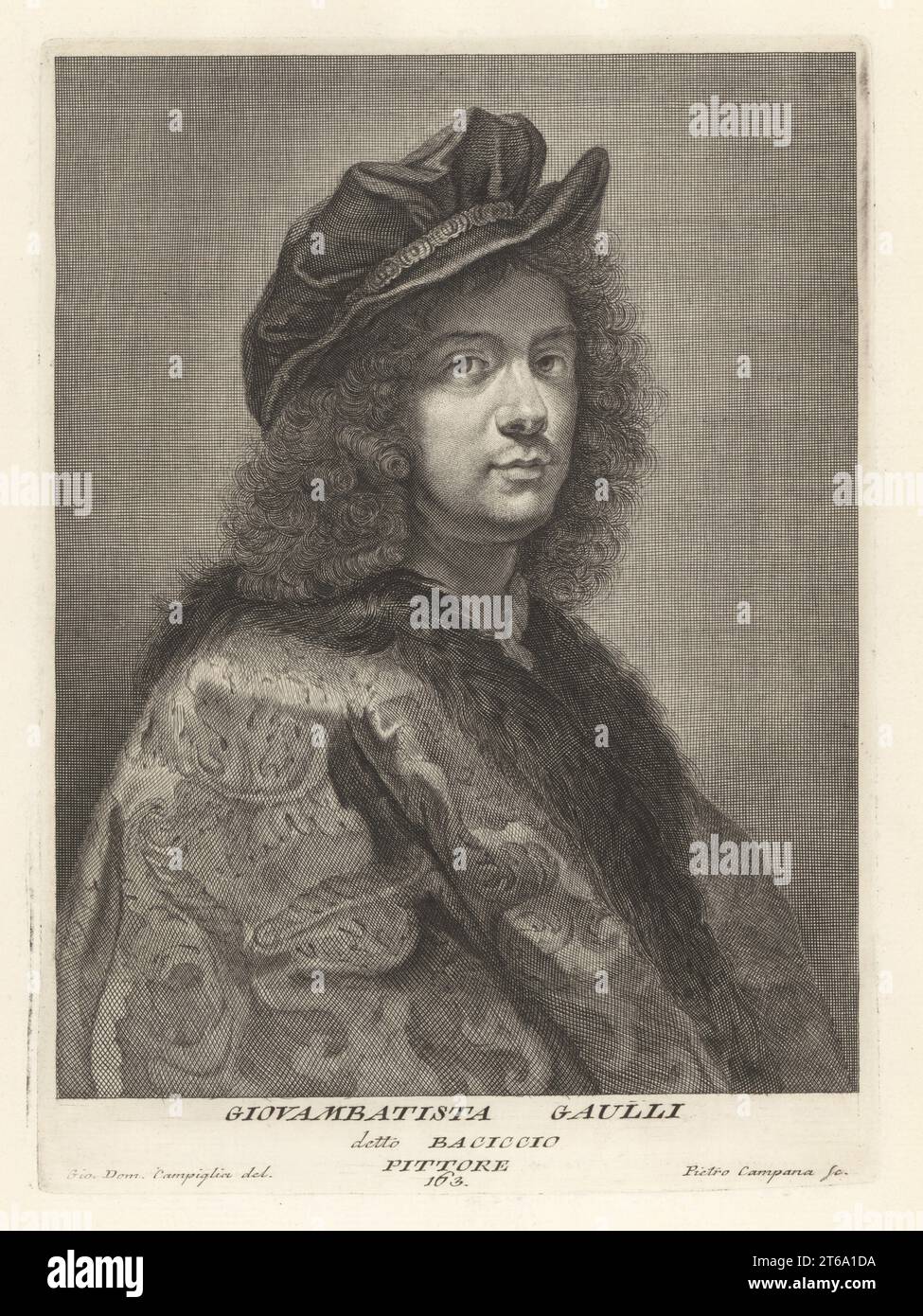 Giovanni Battista Gaulli, also known as Baciccio or Baciccia, Italian ...