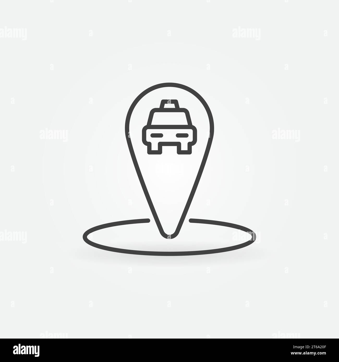 Map pointer taxi Stock Vector Images - Alamy