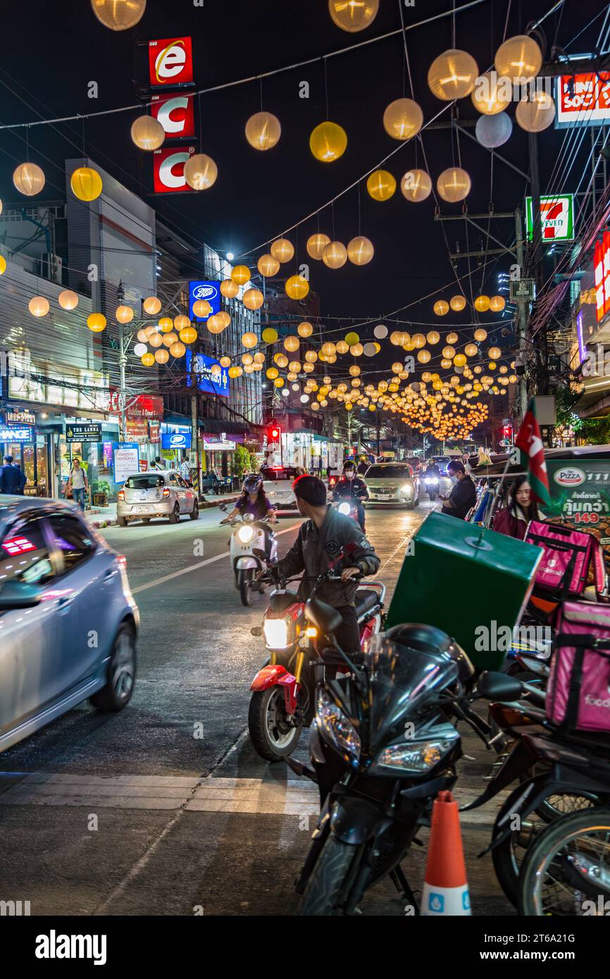 On lighted scooter hi-res stock photography and images - Alamy