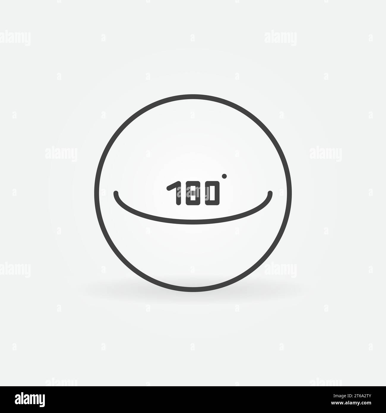 180 degree view Stock Vector Images - Alamy