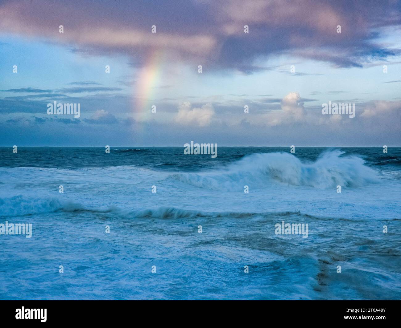 Vibrant rainbow captured in hi-res stock photography and images - Alamy