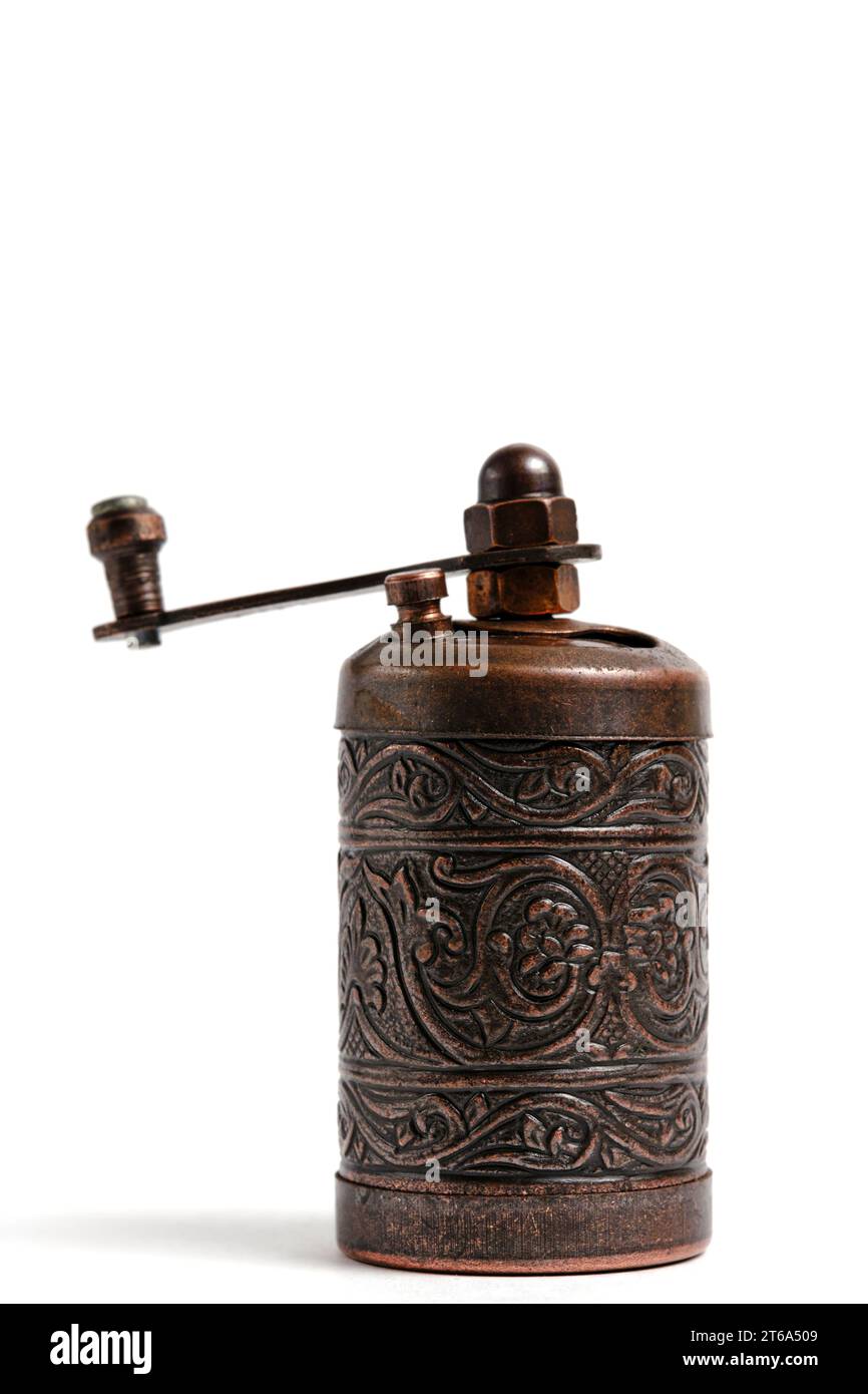 Old spice grinder Cut Out Stock Images & Pictures - Alamy